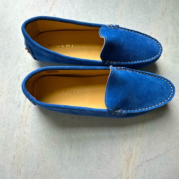 M. Gemi | Shoes | M Gemi Felize Saddle Suede Loafer Driving Shoes ...